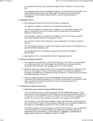 EEOC - Procedures For Related Process | PDF