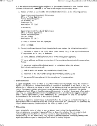 EEOC - Procedures For Related Process | PDF