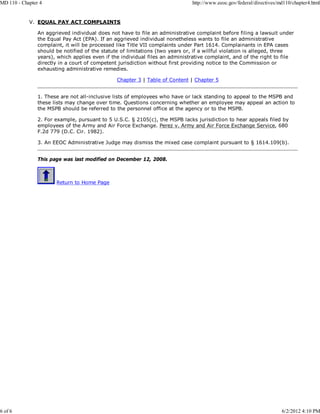 EEOC - Procedures For Related Process | PDF