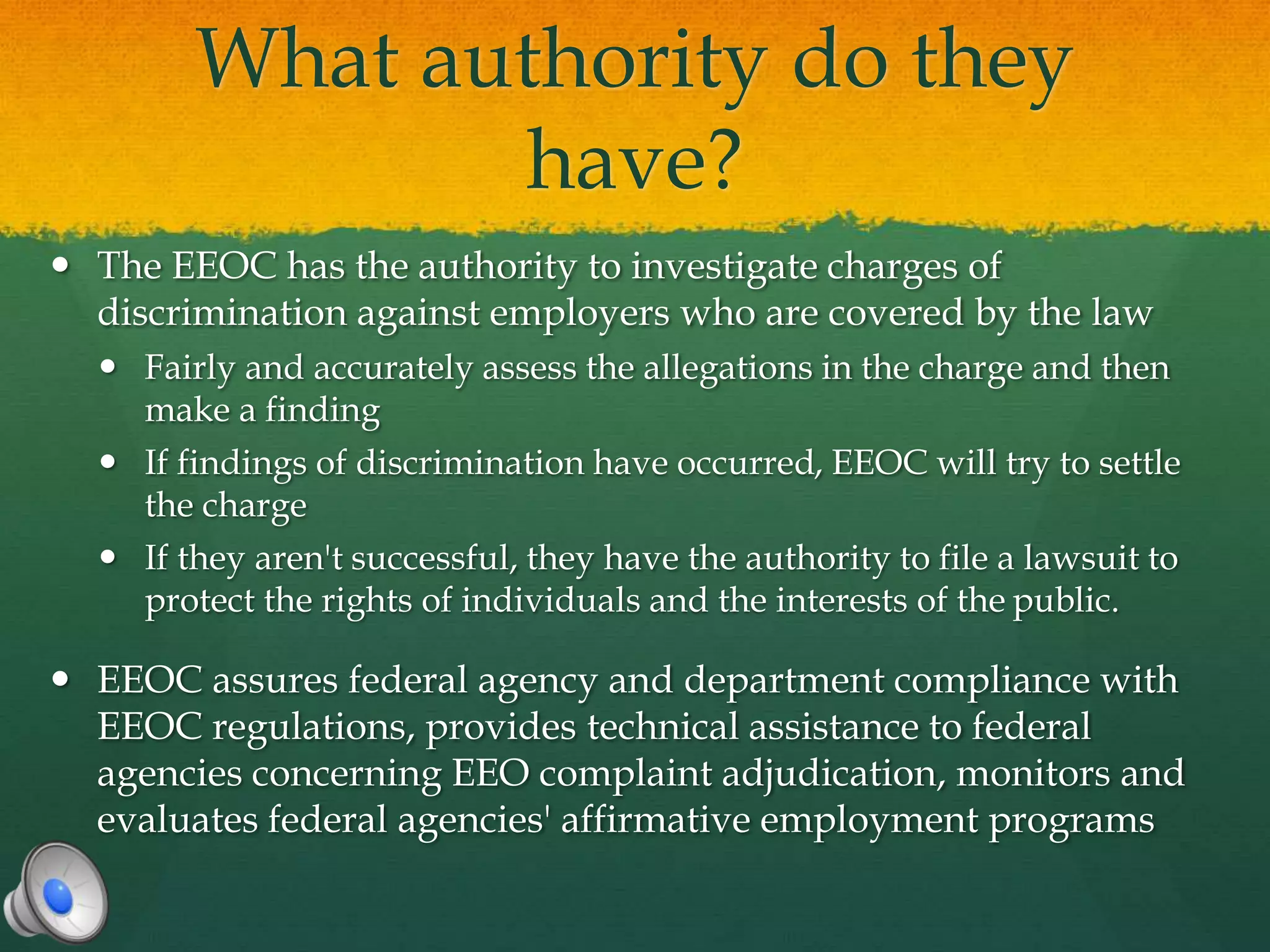 EEOC Overview | PPTX