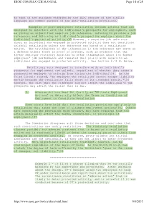 Eeoc compliance manual (highlighted) | PDF