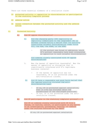 Eeoc compliance manual (highlighted) | PDF