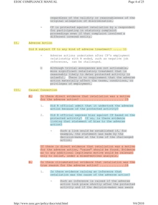 Eeoc compliance manual (highlighted) | PDF