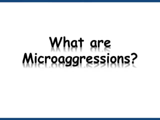 Bullying and microaggression | PPTX | Mental Health | Diseases and ...