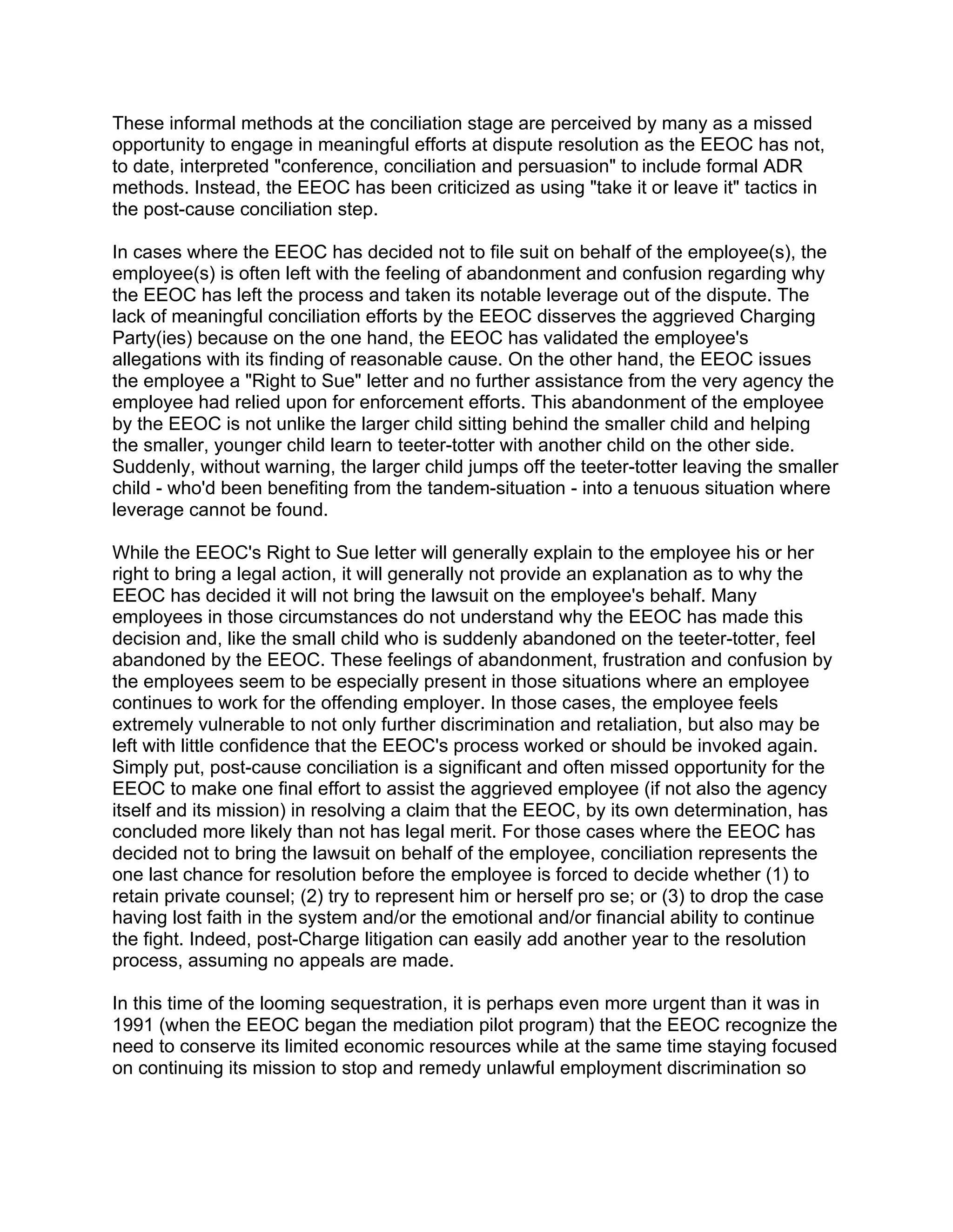 Eeoc written testimony | PDF