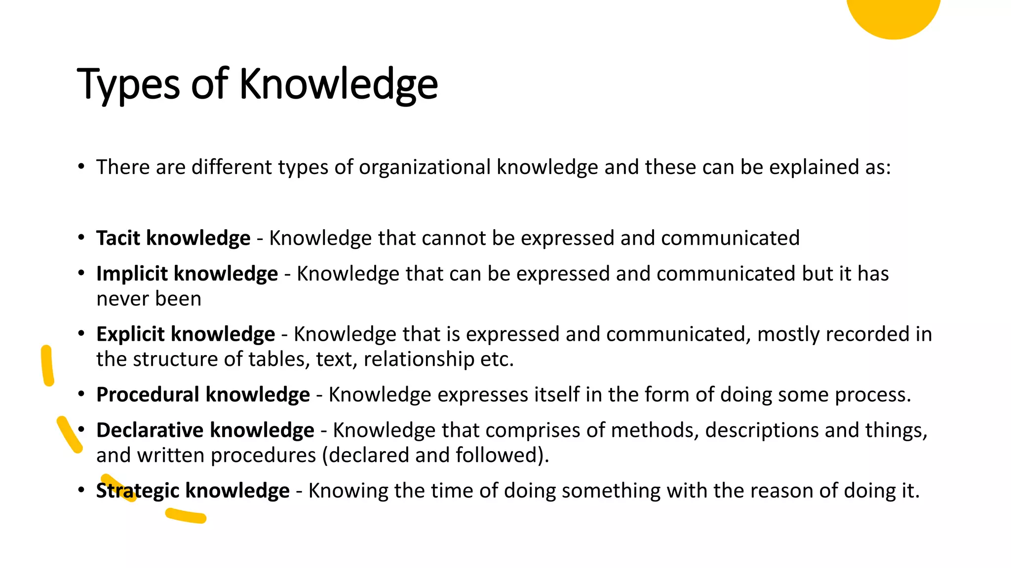 organization knowledge | PPTX