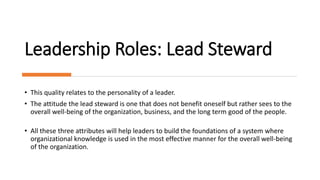 organization knowledge | PPTX