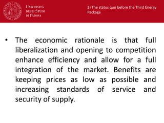 Third Energy Package | PDF
