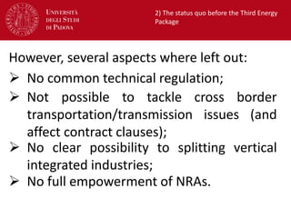 Third Energy Package | PDF