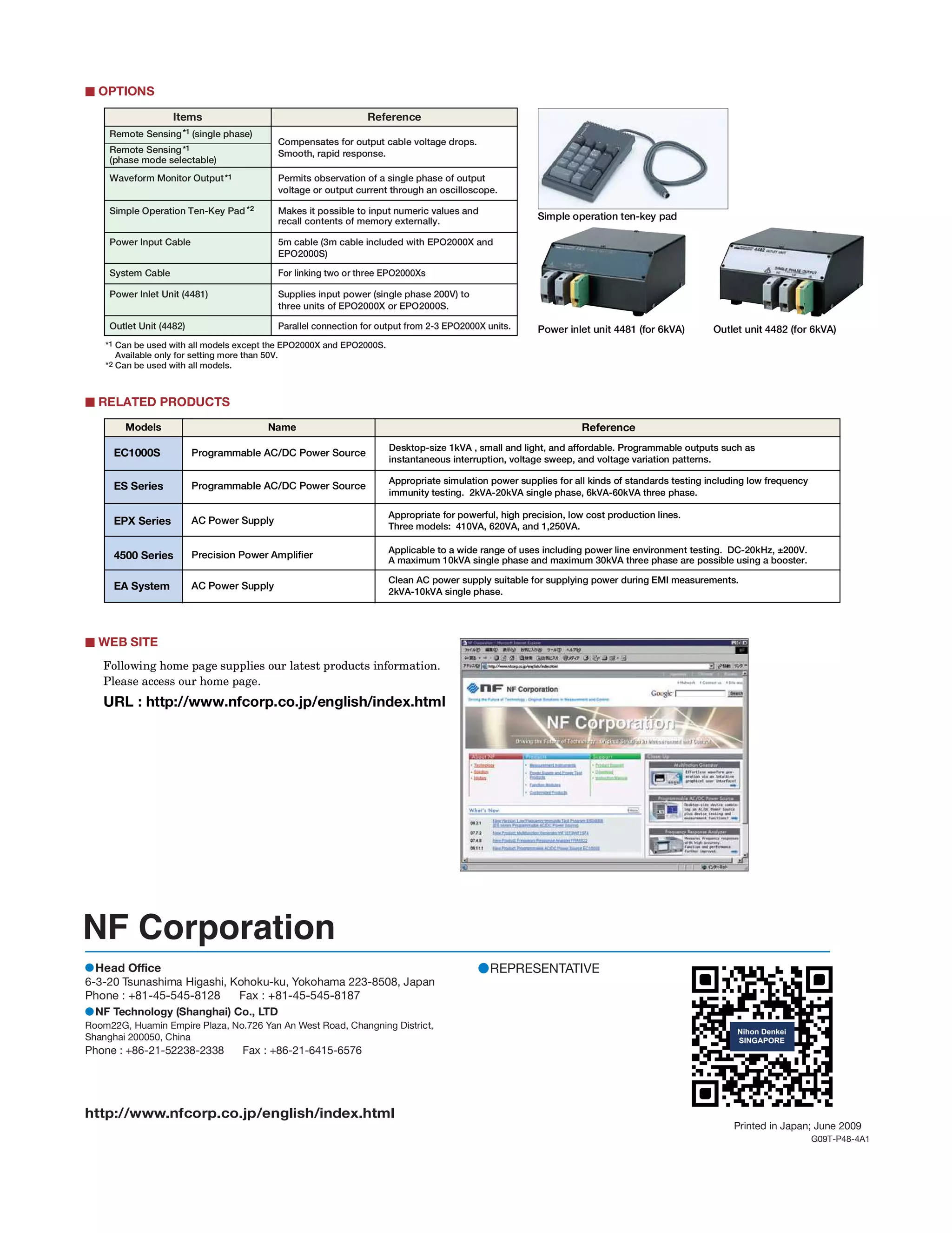 NF EPO series AC power supply | PDF