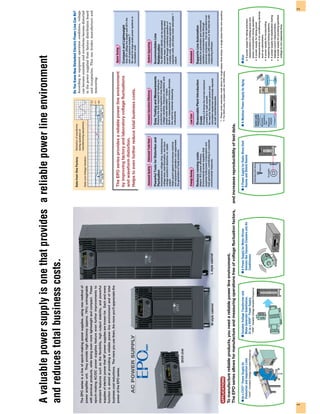 NF EPO series AC power supply | PDF | Business | Business and Finance