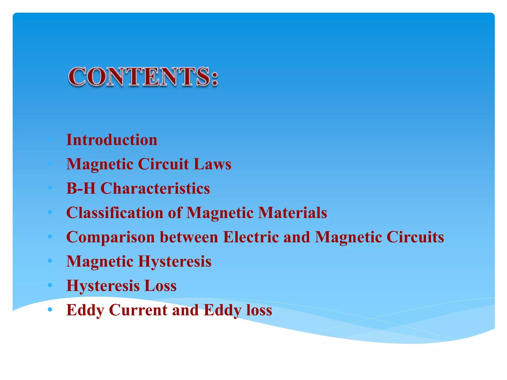 Magnetic Circuits | PPT