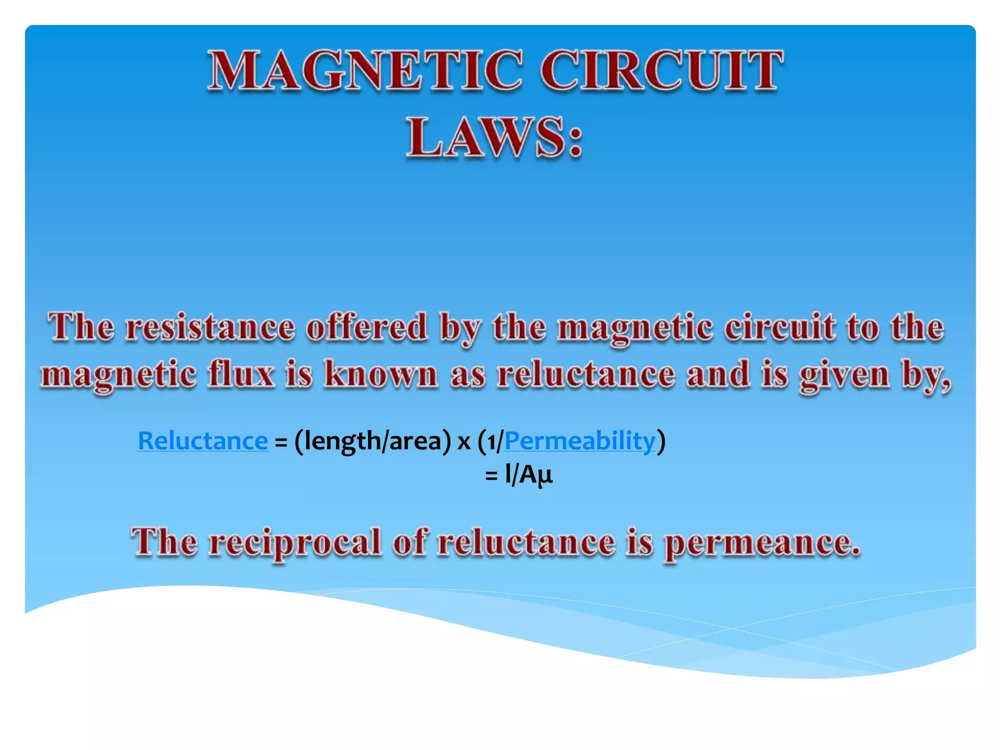 Magnetic Circuits | PPT