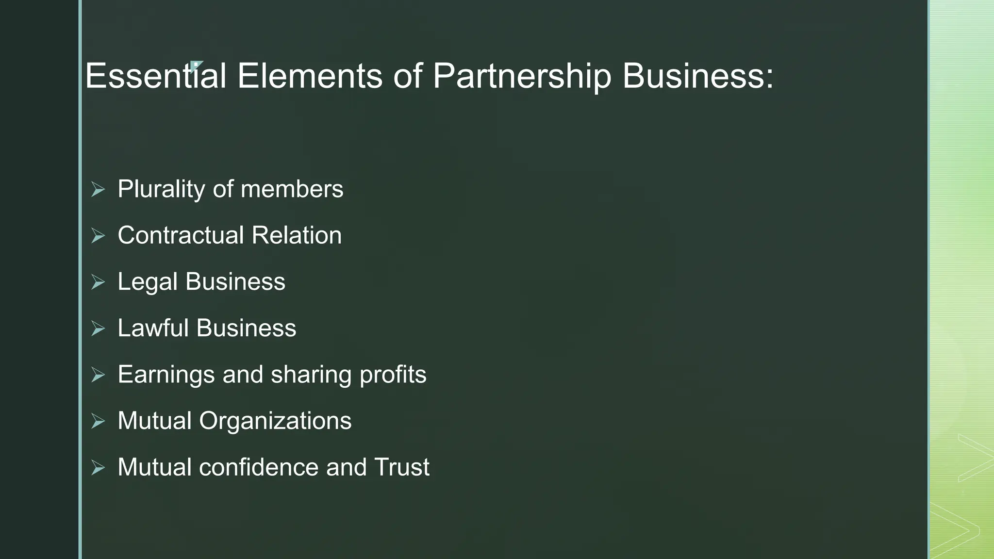 Partnership, types of partnership, benefits of partnership | PPT