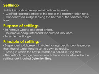 Water Treatment-Domestic | PPTX