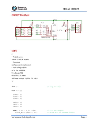 Serial EEPROM | PDF | Computing | Technology & Computing