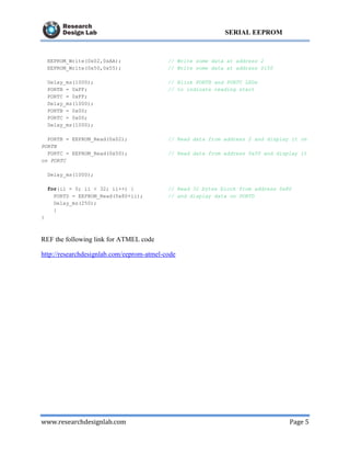 Serial EEPROM | PDF | Computing | Technology & Computing