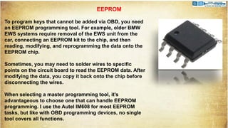 EEPROM book which describe the operation of the key chip | PDF