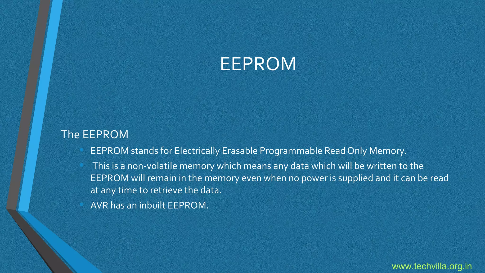EEPROM Part-21 | PPT