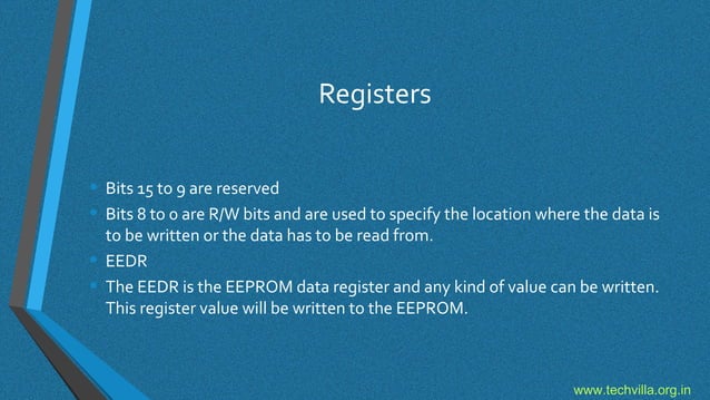 EEPROM Part-21 | PPT | Data Storage and Warehousing | Computing