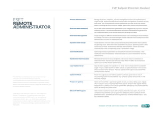 ESET_ENDPOINT_PROTECTION_STANDARD_DATASHEET | PDF
