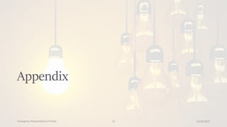 Emergency Electric Power Source Best Practice | PPT