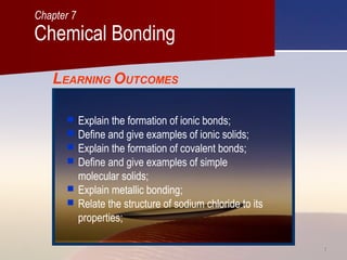C07 chemical bonding | PPT