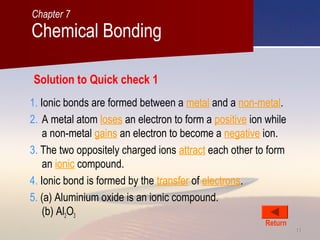 C07 chemical bonding | PPT