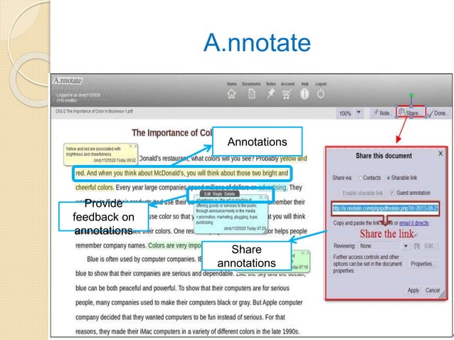 Enhancing students' critical literacy through social annotations | PPT