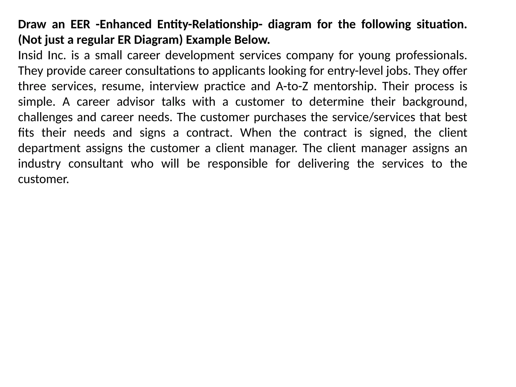 enhanced entity relationship diagram presentation | PPTX