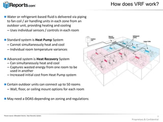 EE Reports VRF Guide | PPTX