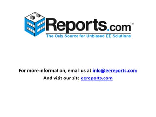 EE Reports VRF Guide | PPTX