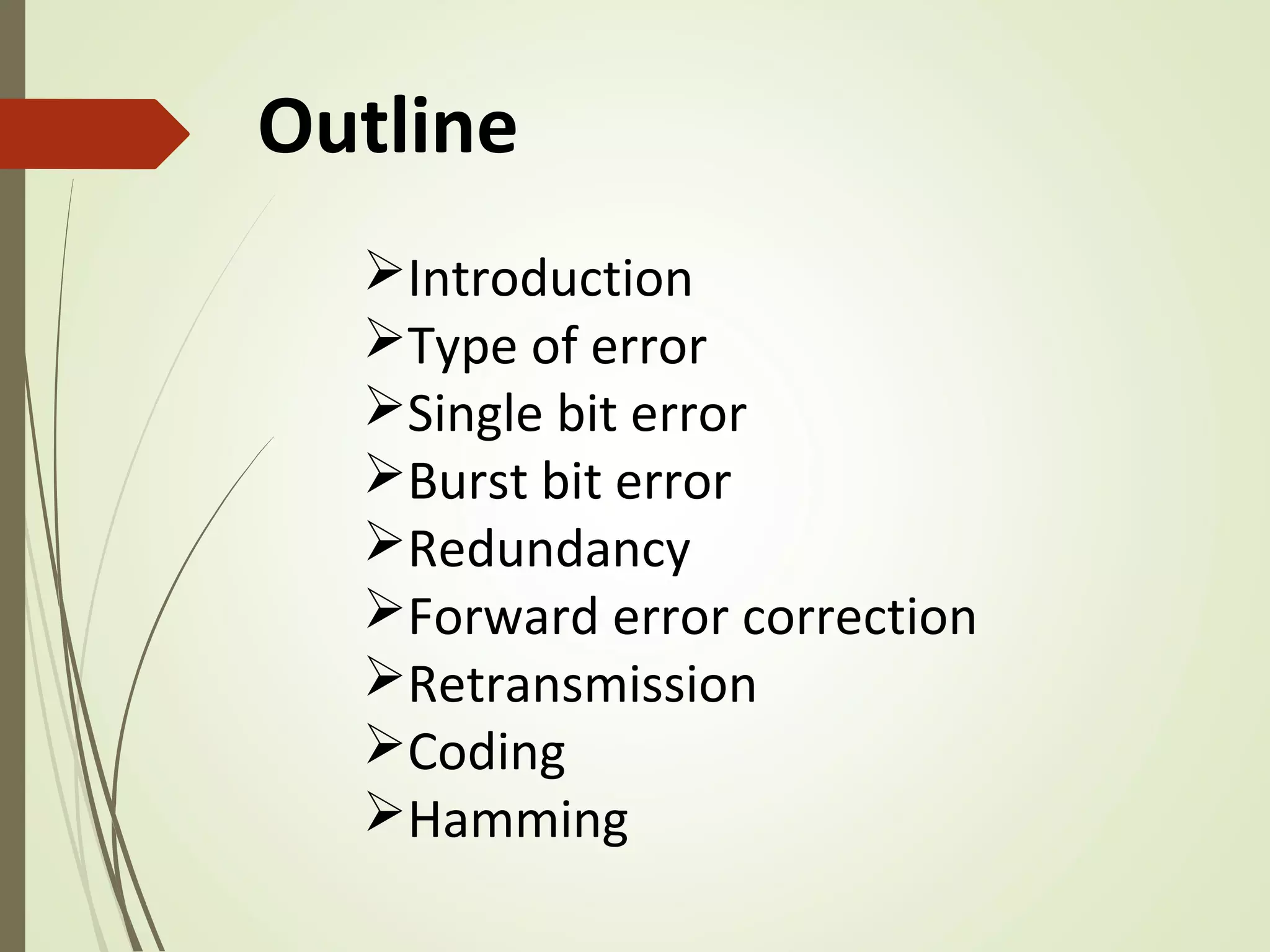 Error Detection And Correction Presentation Ppt 7341