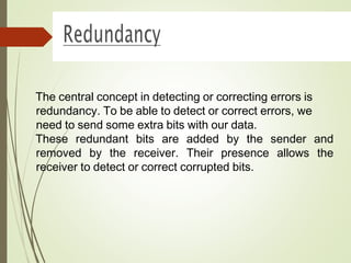 Error detection & correction presentation | PPT