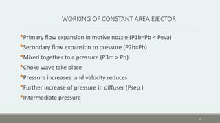 EJECTOR EXPANSION REFRIGERATION SYSTEM | PPTX