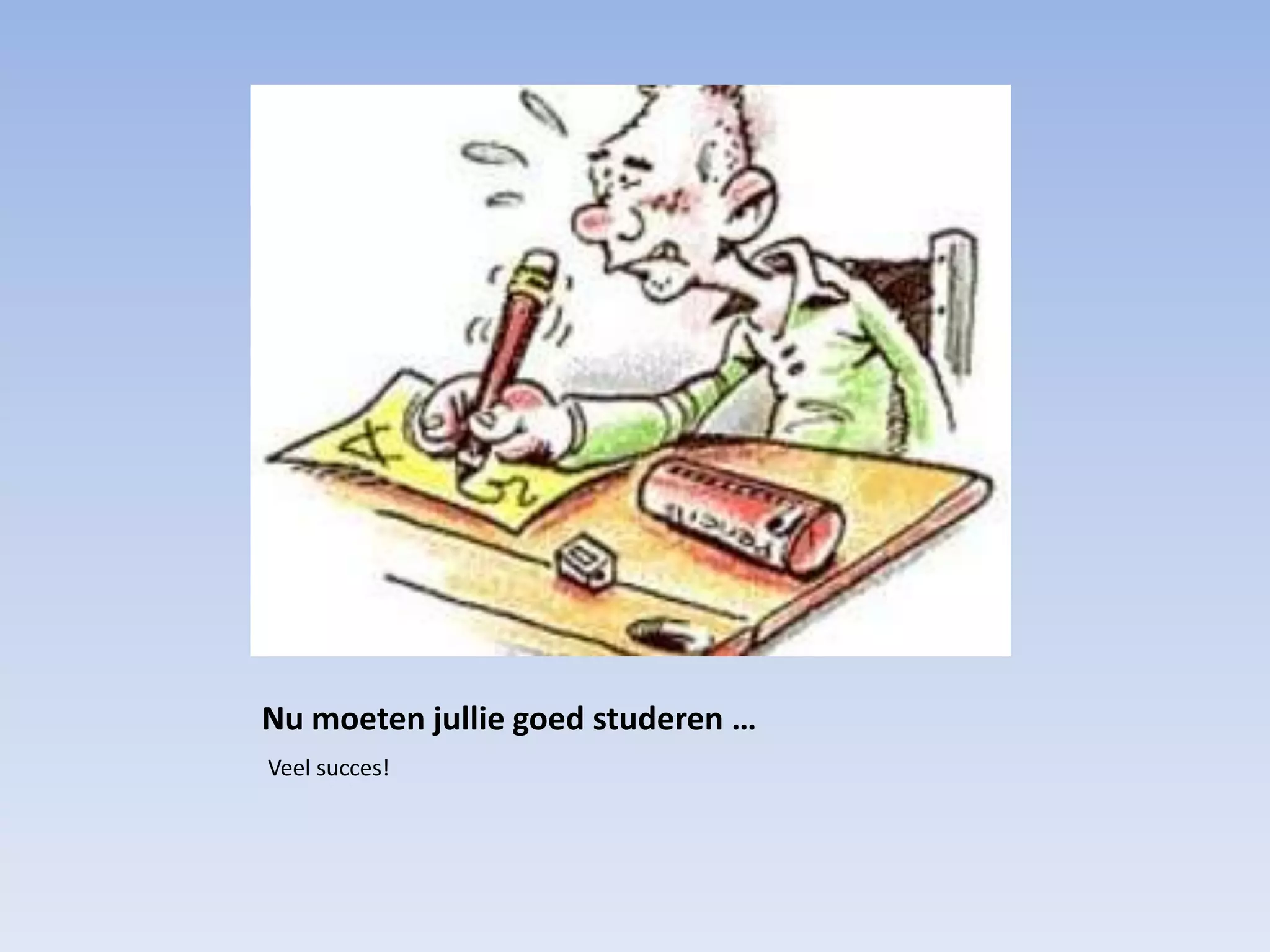 Eerste vervangles | PPTX