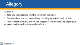 The Masque of the Red Death [Allegory] Activity.pptx