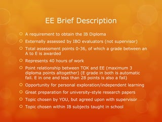 EE Senior 6 intro | PPT