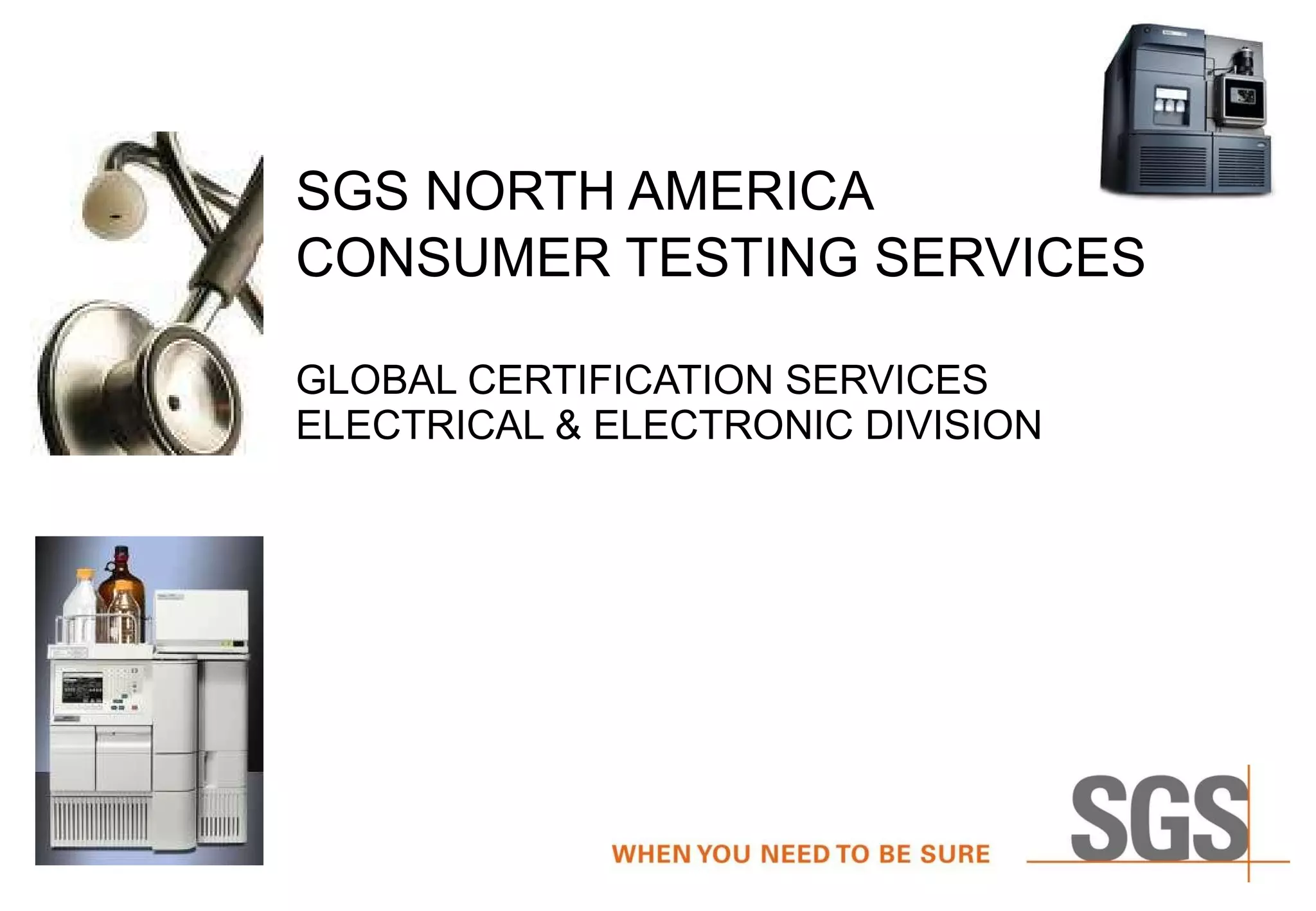 SGS Services Overview | PPT