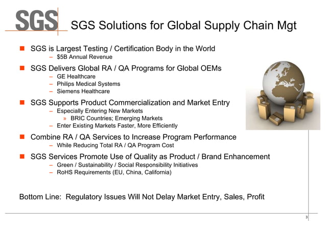 SGS Services Overview | PPT