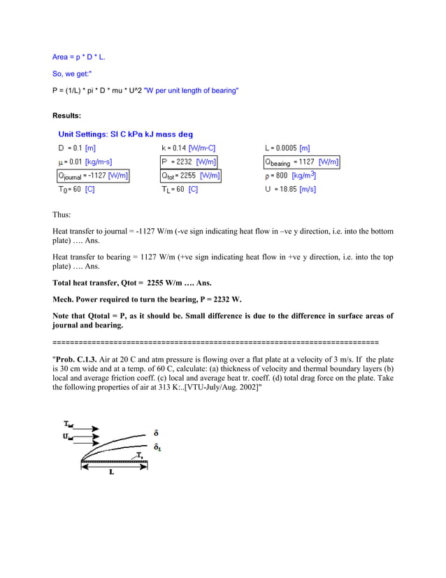 Ees Functions And Procedures For Forced Convection Heat Transfer Pdf Physics Science