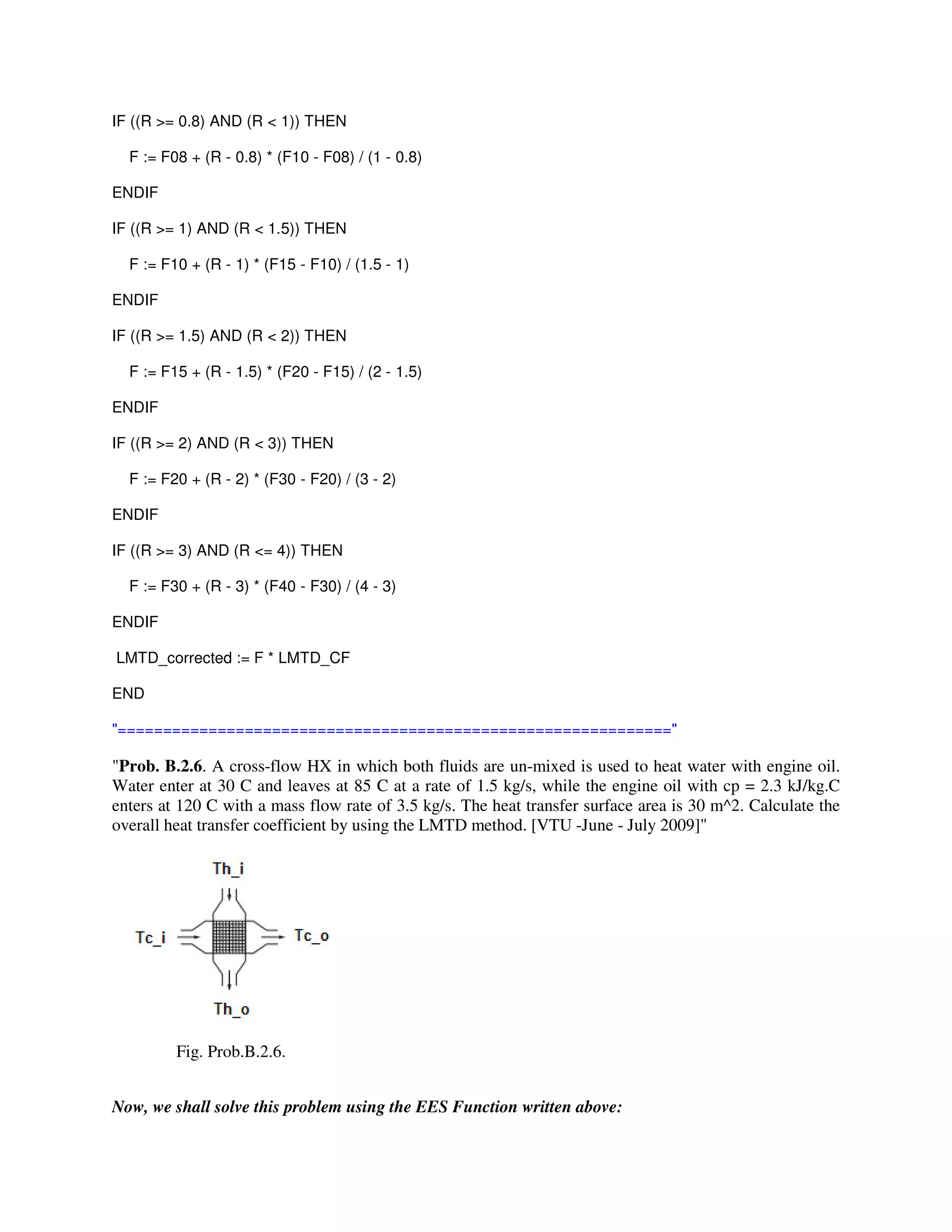EES Procedures and Functions for Heat exchanger calculations | PDF