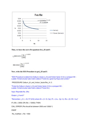 EES Procedures and Functions for Heat exchanger calculations | PDF