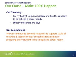 Educator Effectiveness System Intro | PPTX
