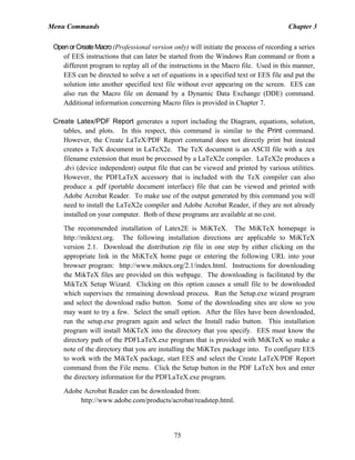 Ees manual | PDF