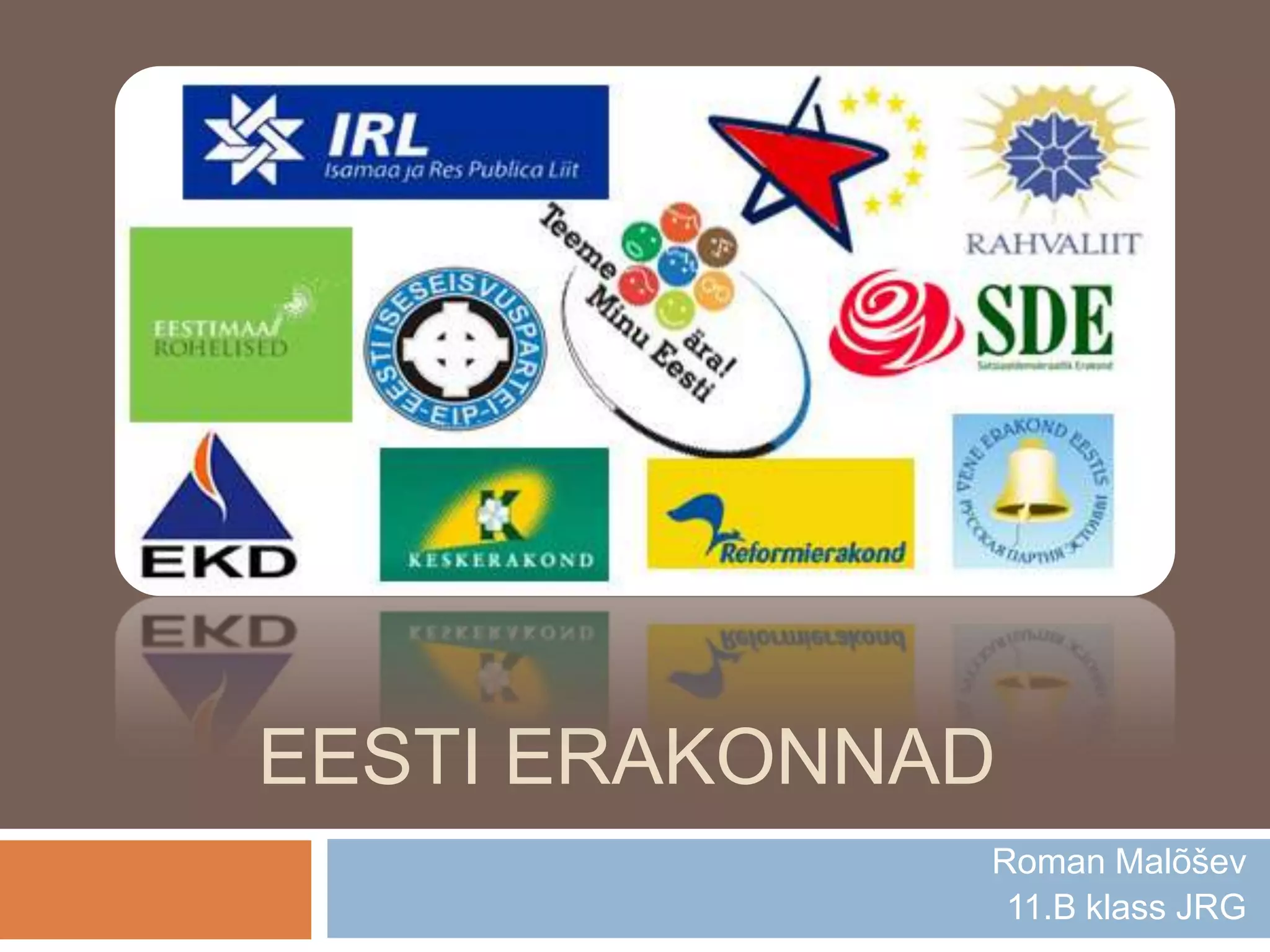 Eesti erakonnad | PPT