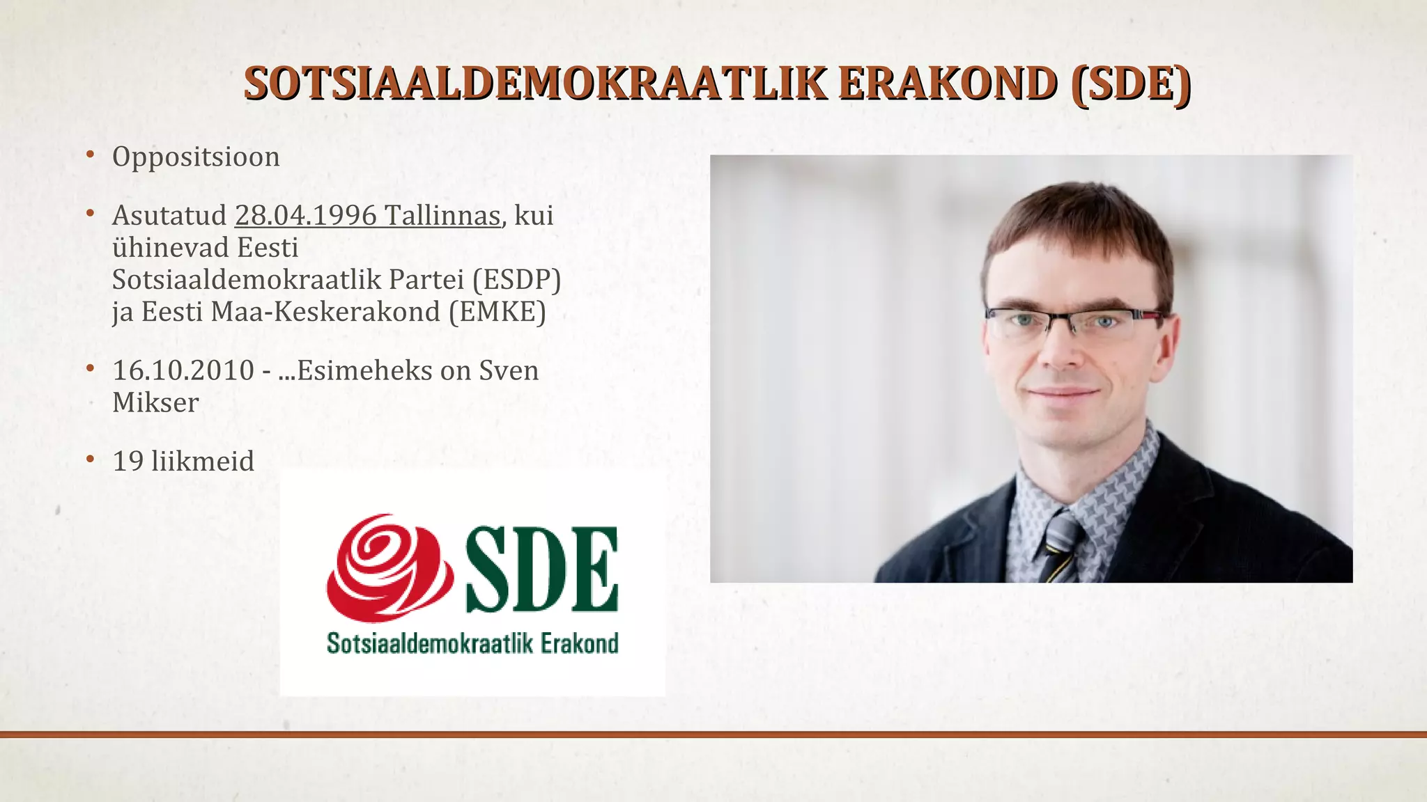 Eesti erakonnad | PPT