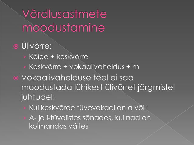 Eesti keel 10.klass | PPTX