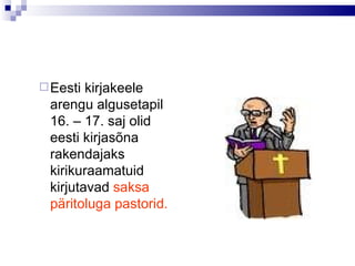Eesti keele päritolust | PPT