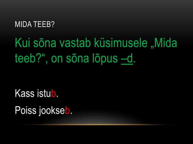 Eesti keele reeglid | PPTX